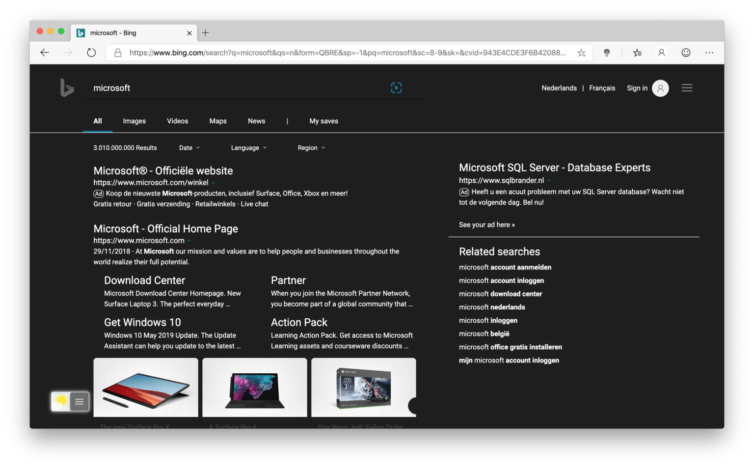 How to enable the Microsoft Edge Night Mode Easy in 3 steps?