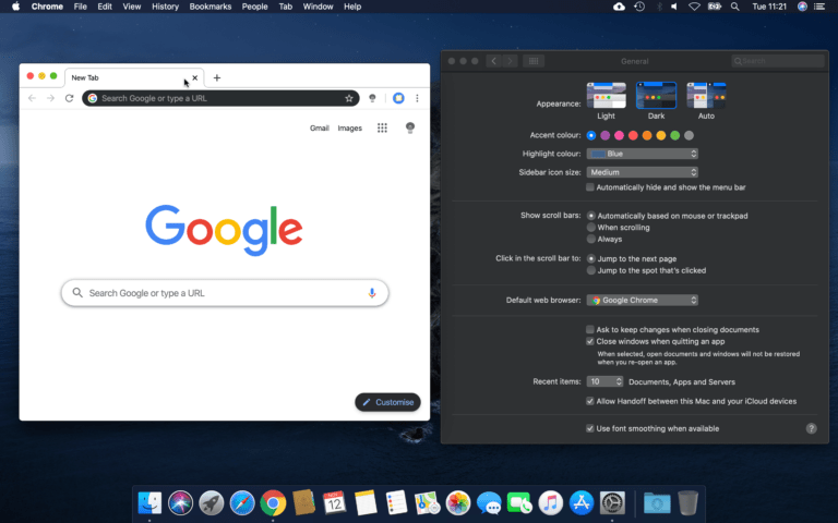 How to get FREE (0$) macOS Catalina Chrome Dark Mode and keep Light ...