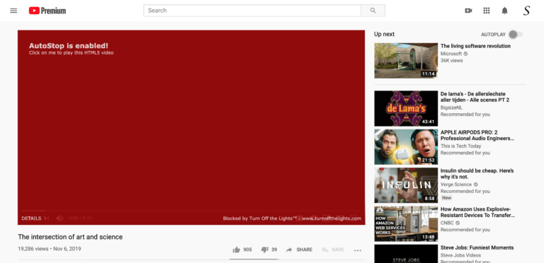 How to stop YouTube Videos from Automatically Playing in 3 easy steps?
