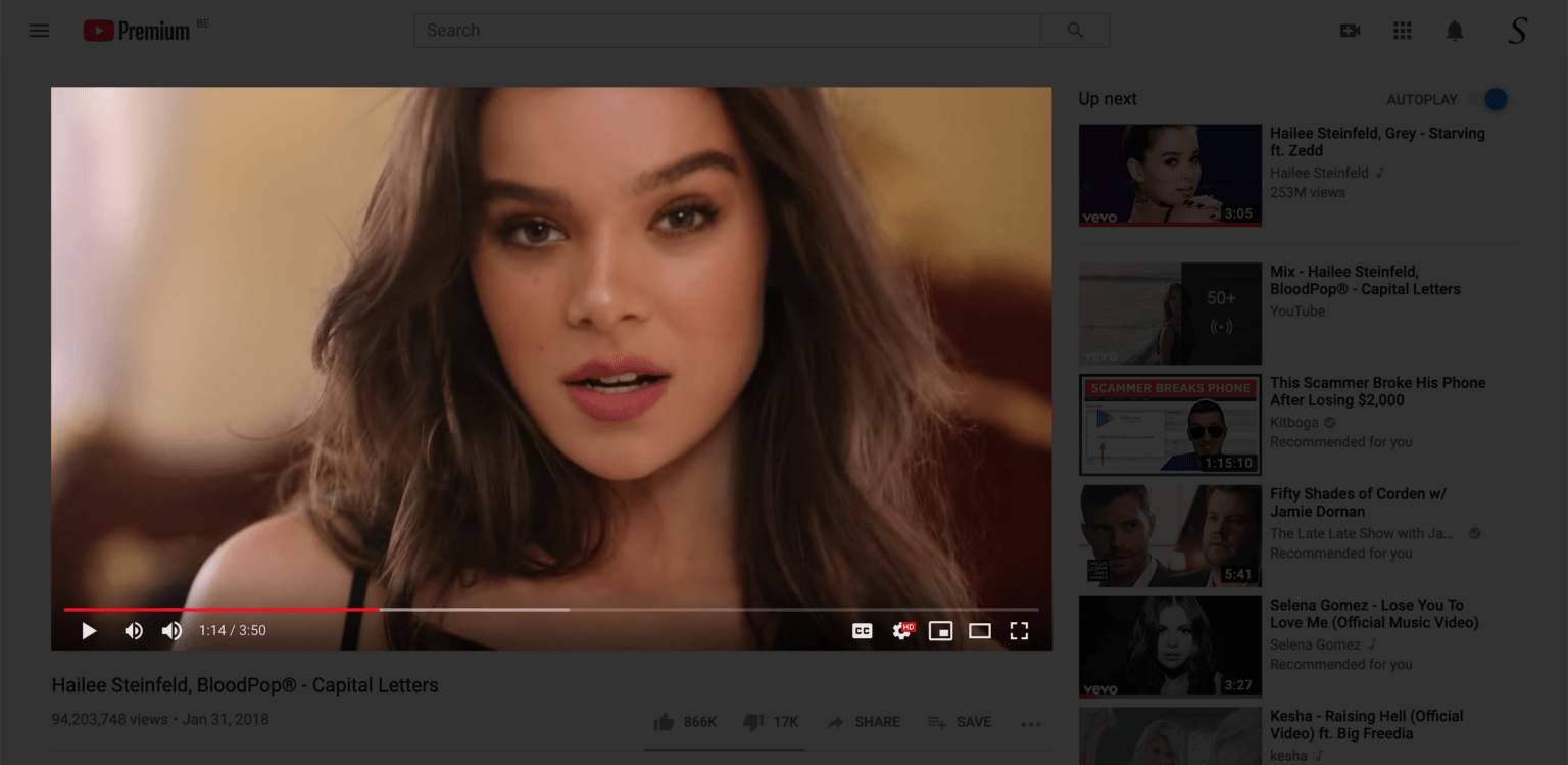 How to make YouTube always play HD? With 1 FREE extension!