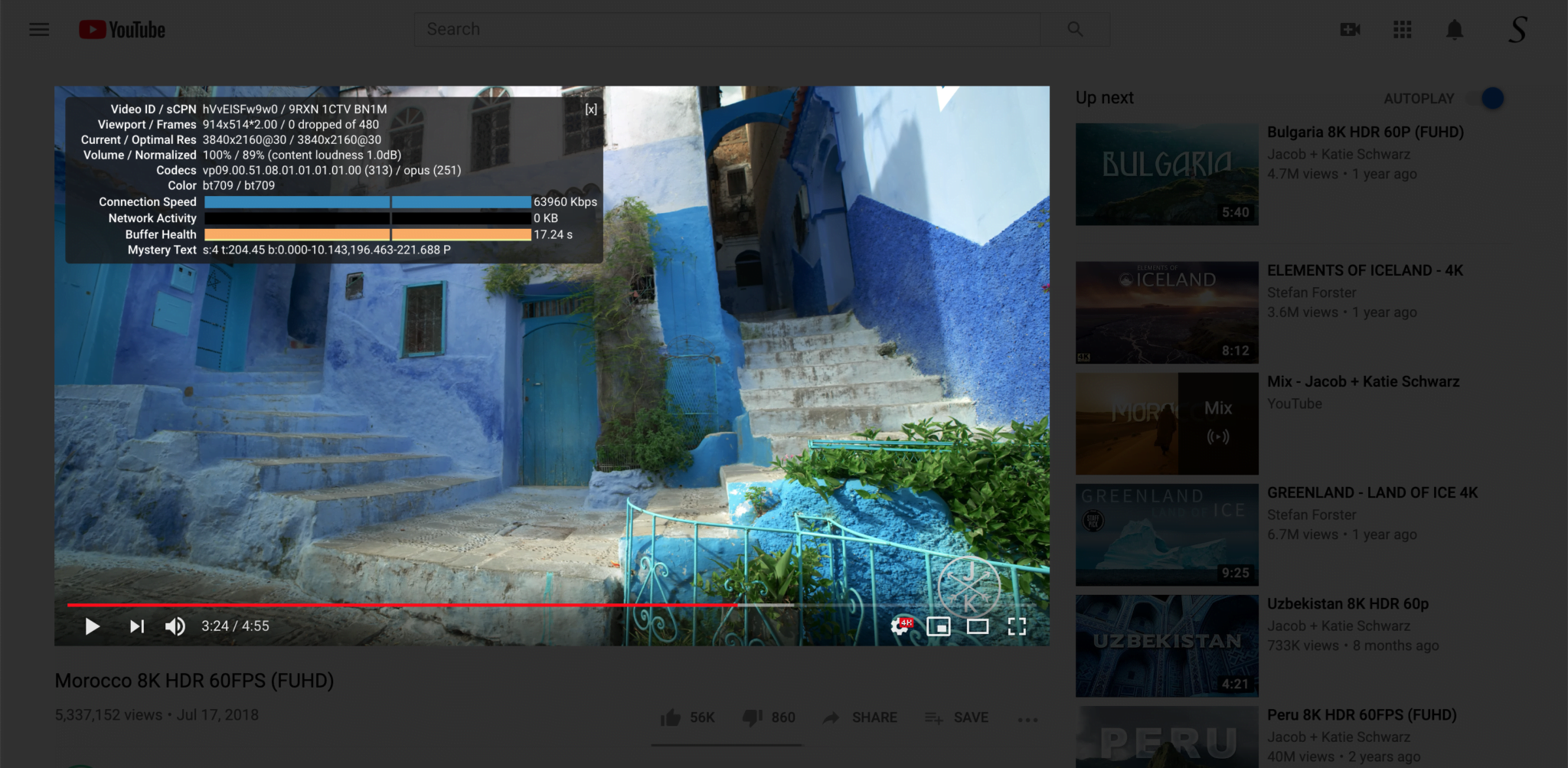 How to solve the absolute poor FPS drop (to 0FPS) on YouTube video?