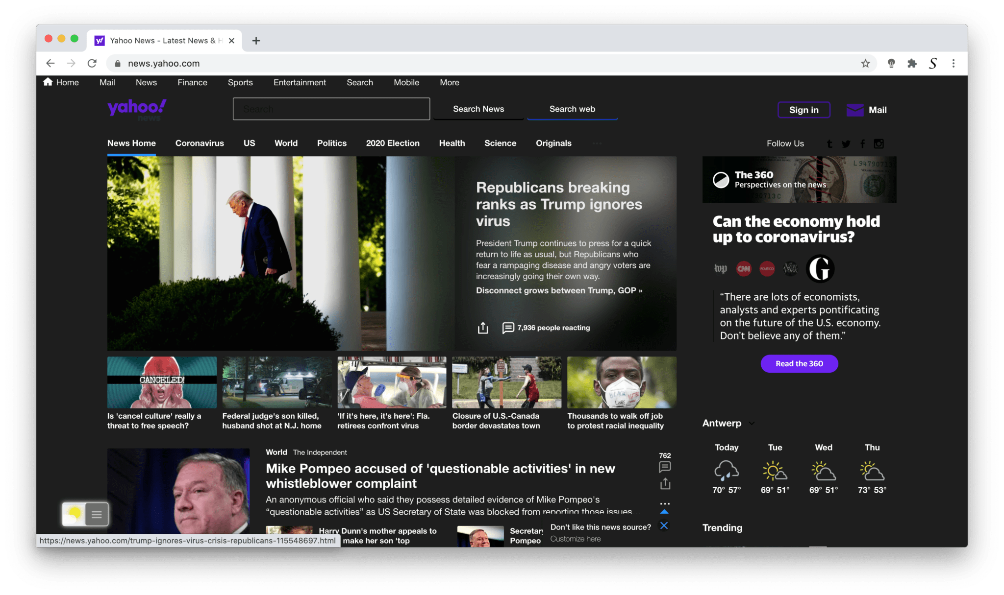 Yahoo Dark Mode - How to Enable Yahoo Dark in 3 easy steps?