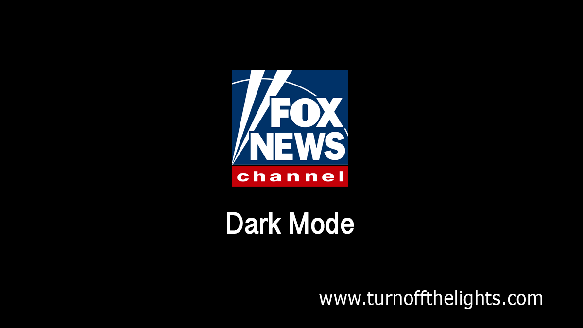 Wie aktiviert man den FOX News Dunkler Modus