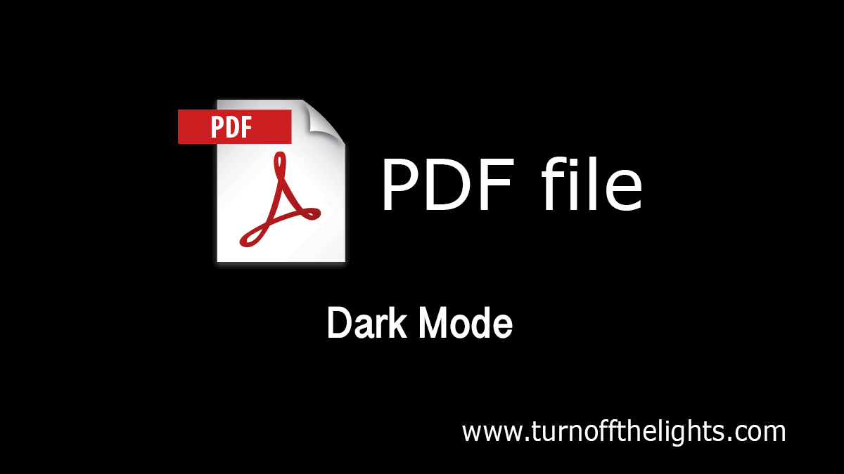 How to read PDF in night mode in 3 easy steps?