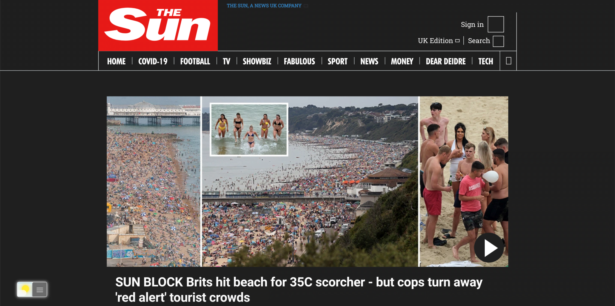 How to enable The Sun Dark Mode with 3 easy steps?