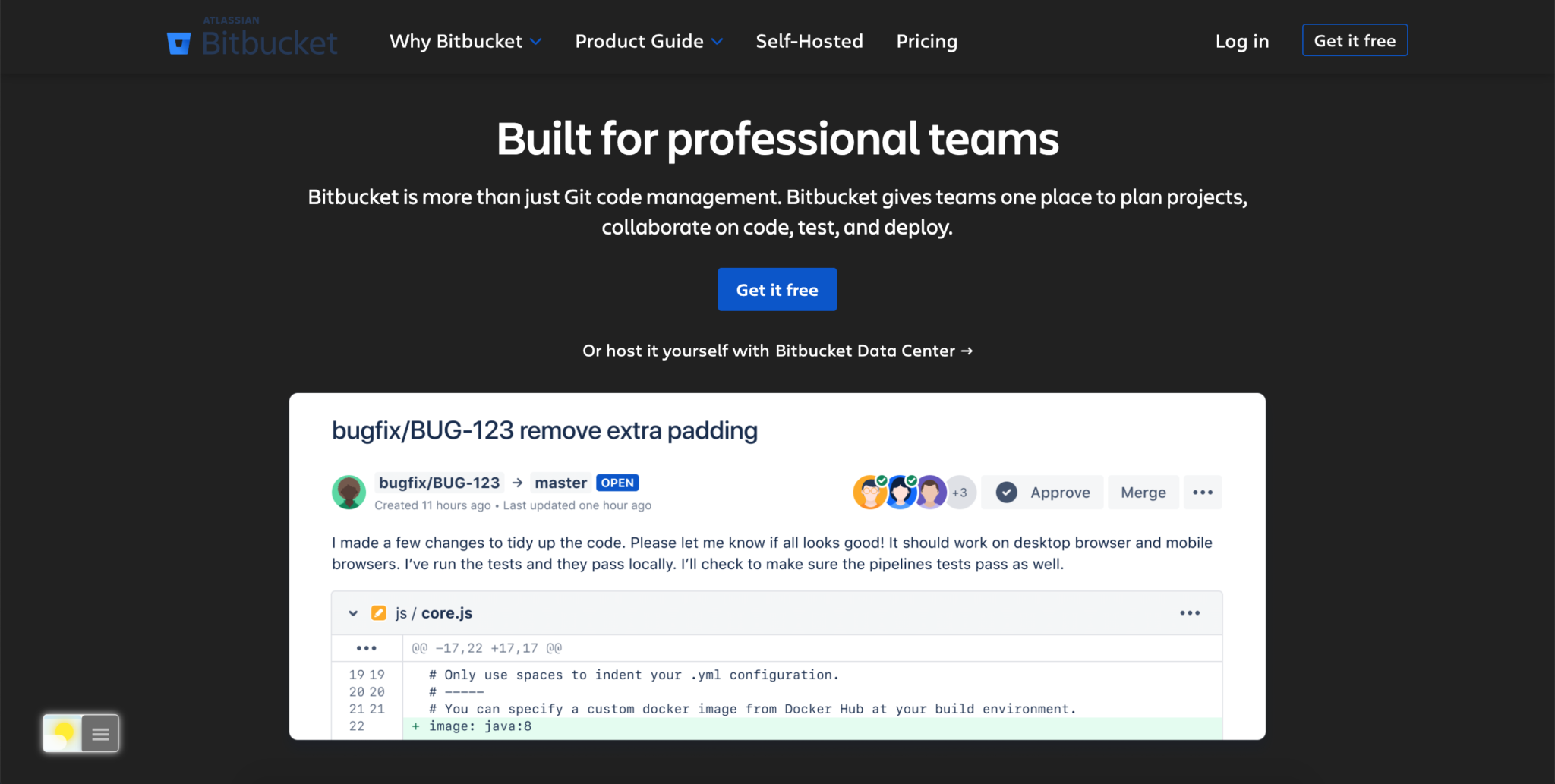 Bitbucket Dark Mode - How to enable in 3 easy steps?