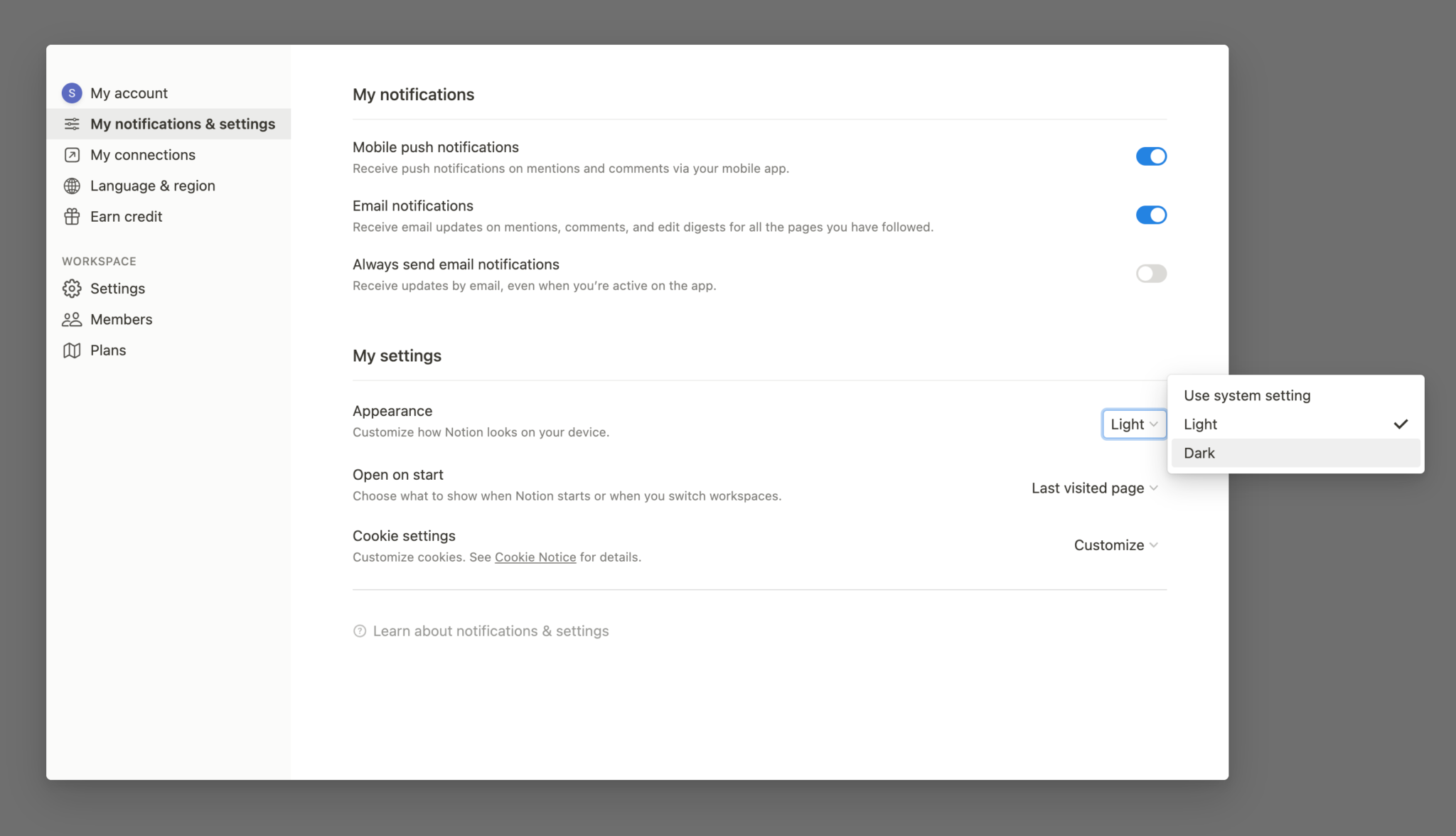 How to enable Notion Dark Mode in 3 easy steps?