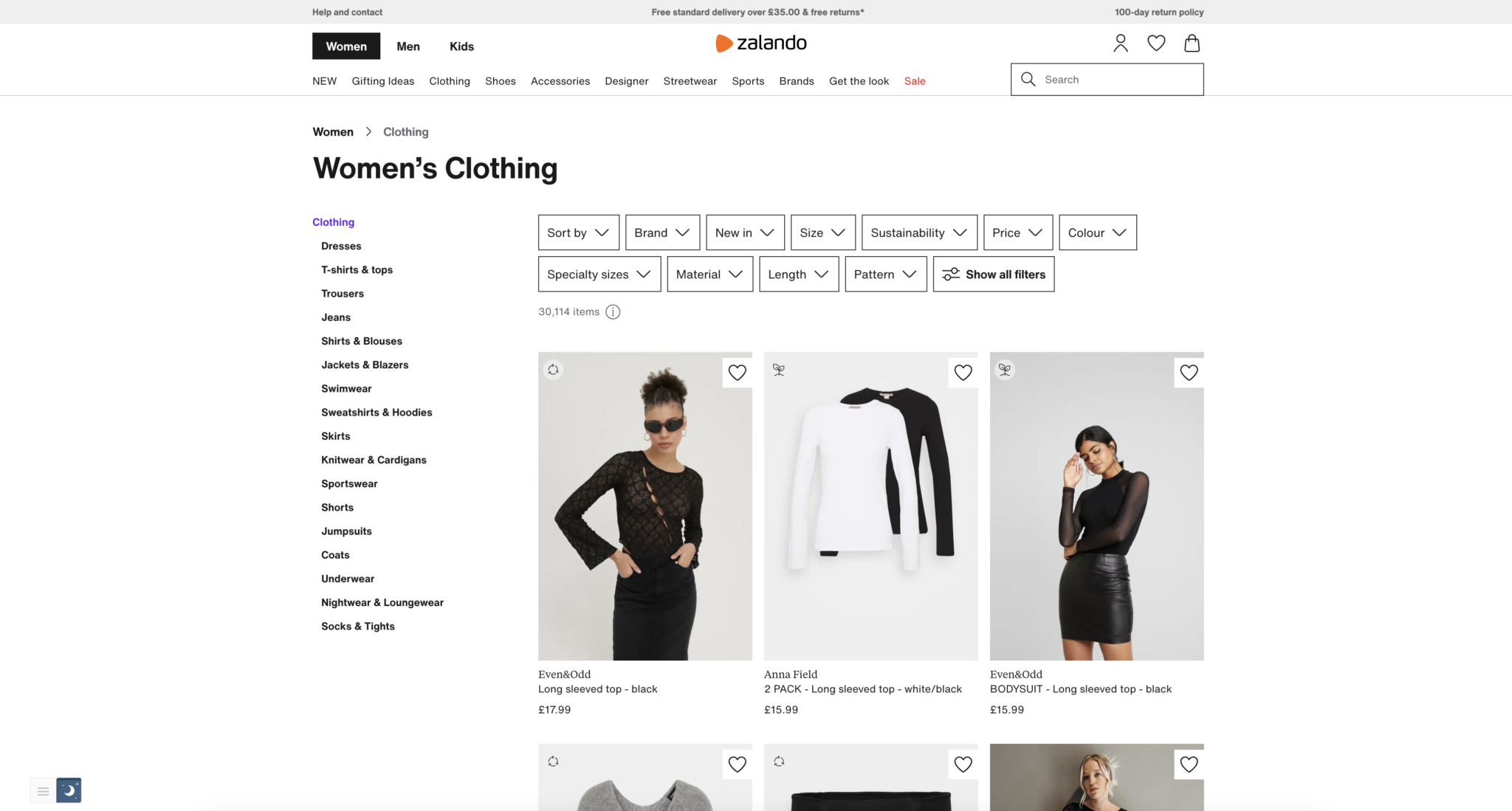 Zalando Dark Mode: Night Shopping with Elegance that Easily in 3 steps
