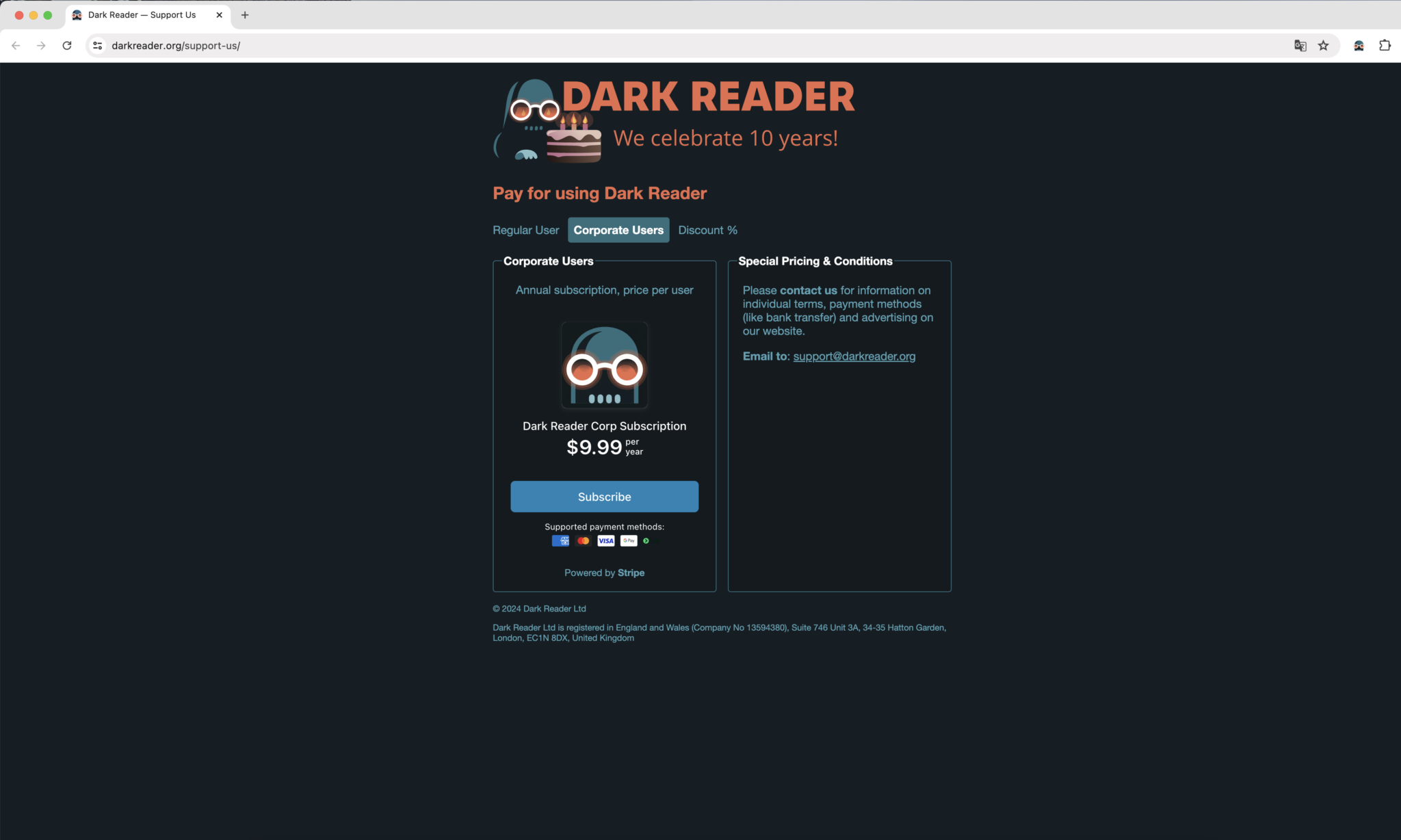 Dark Reader v5: A Paid Chrome Extension with a Subscription Model - FREE Alternative and Open-Source